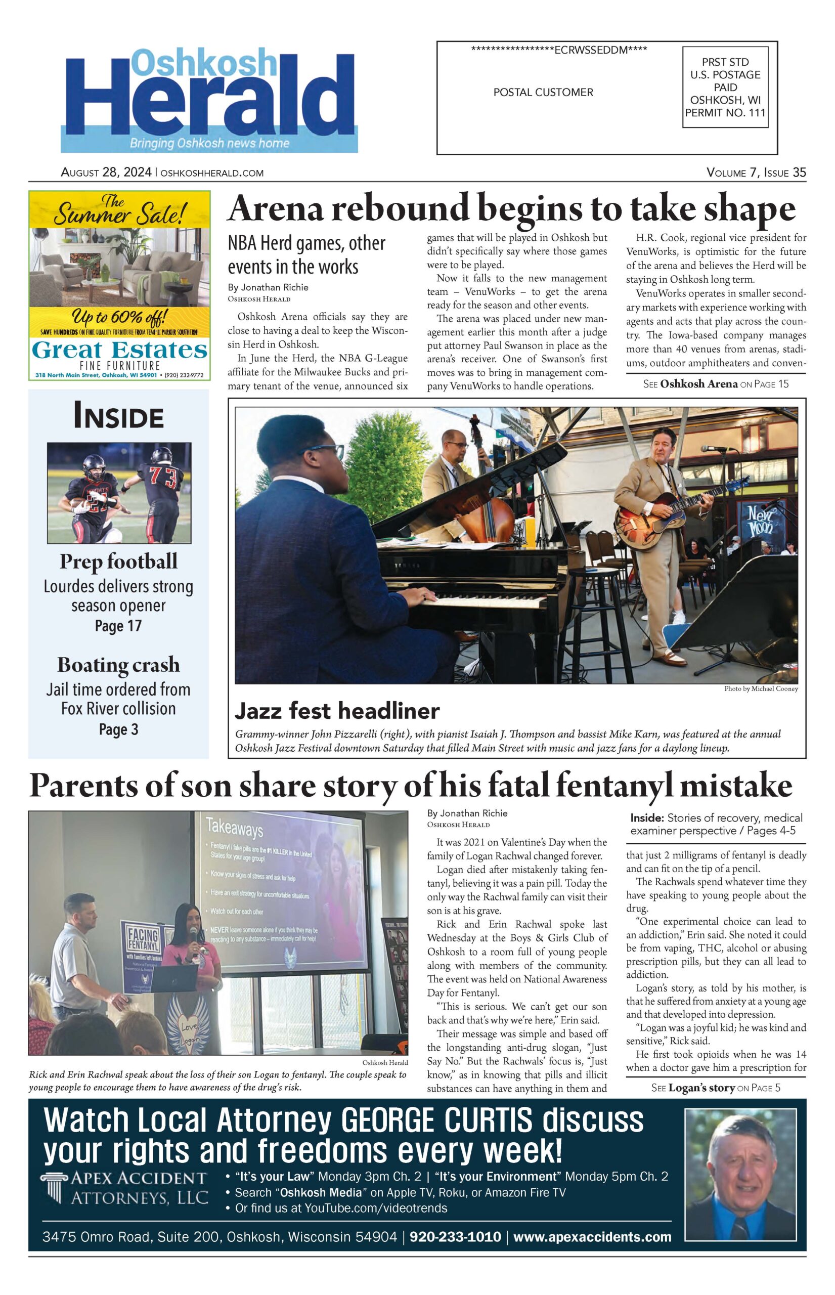 August 28, 2024 Oshkosh Herald - Oshkosh Herald